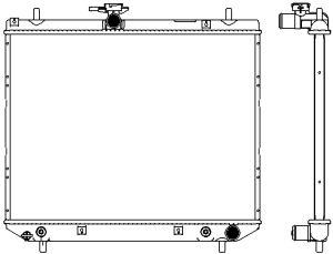 Product Detail 3461-1090 - ADR Radiator