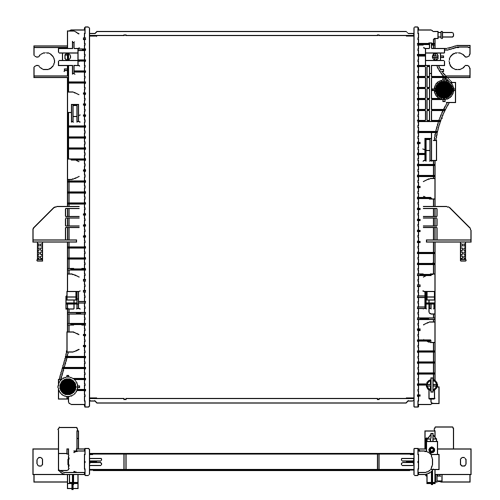 Product Detail 3161-8550 - ADR Radiator