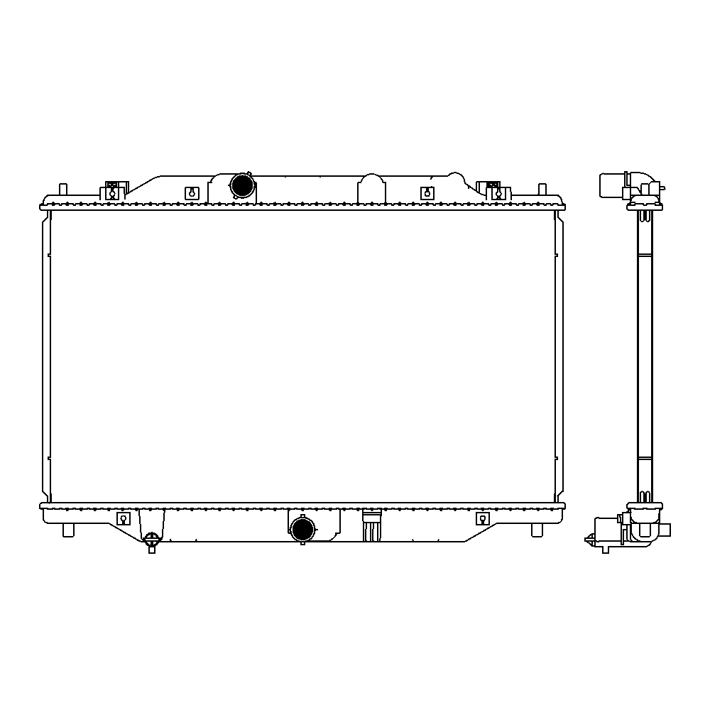 Product Detail 3301-8517 - ADR Radiator