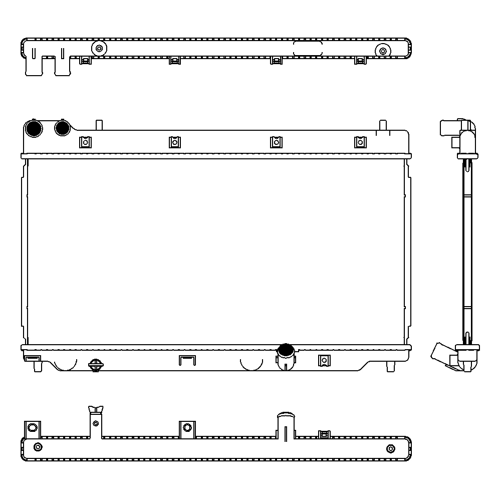 Product Detail 3211-1026 - ADR Radiator