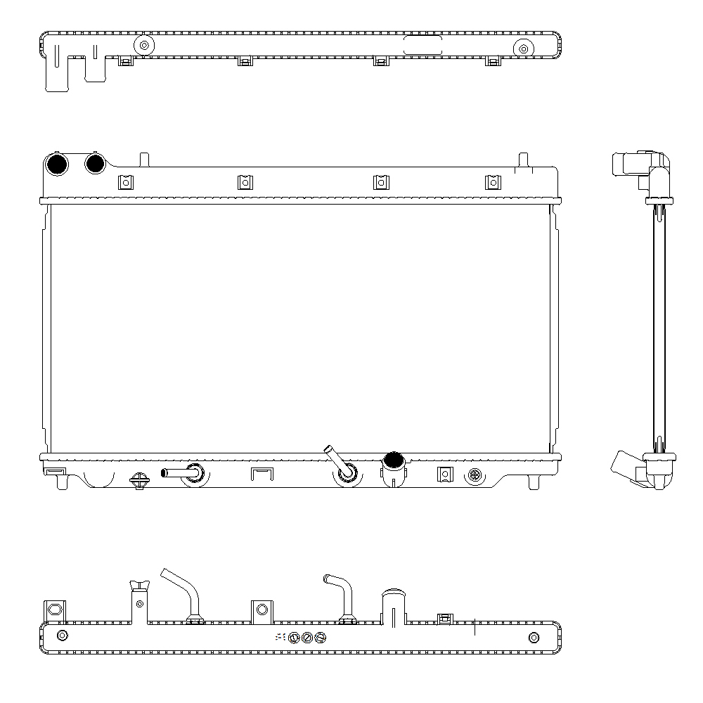 Product Detail 3211-8513 - ADR Radiator